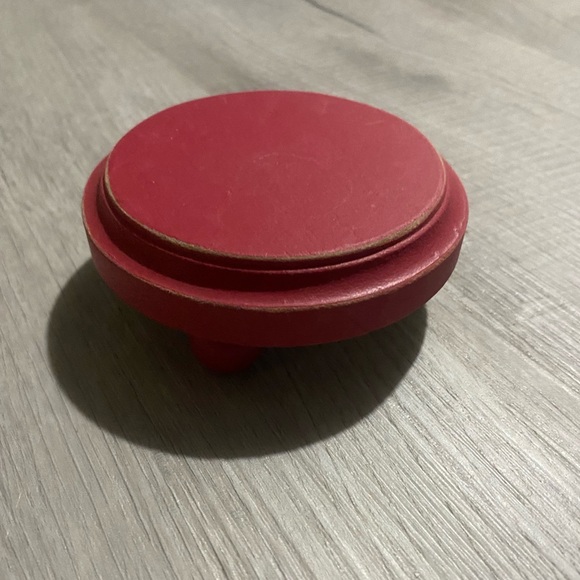 Accents | Mini Red Riser Wood Stand Farmhouse Stand Home Decor | Poshmark